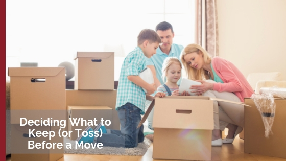 Deciding What to Keep (or Toss) Before You Move - Discovery Homes Blog